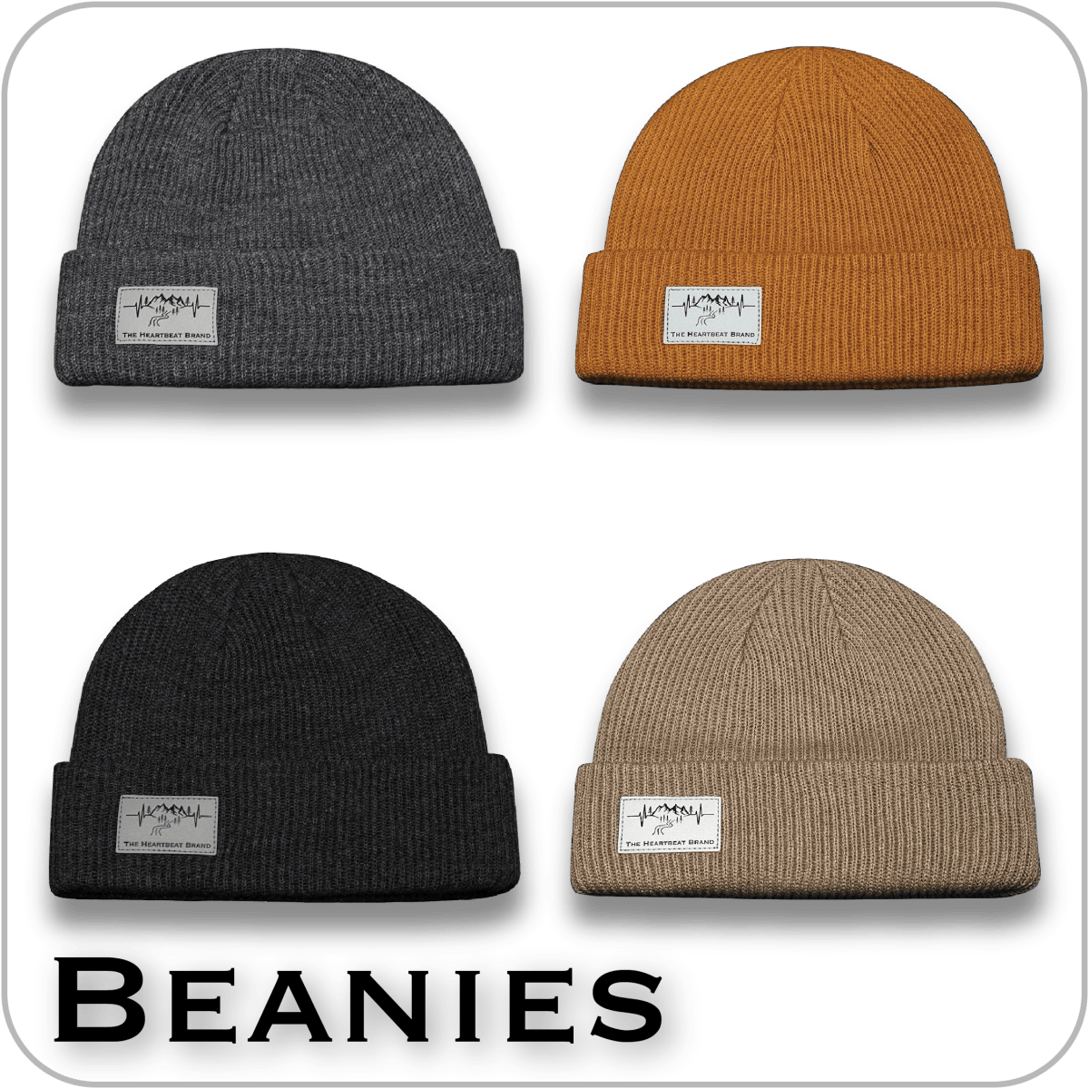 Beanies for Warmth & Everyday Wear | The Heartbeat Brand