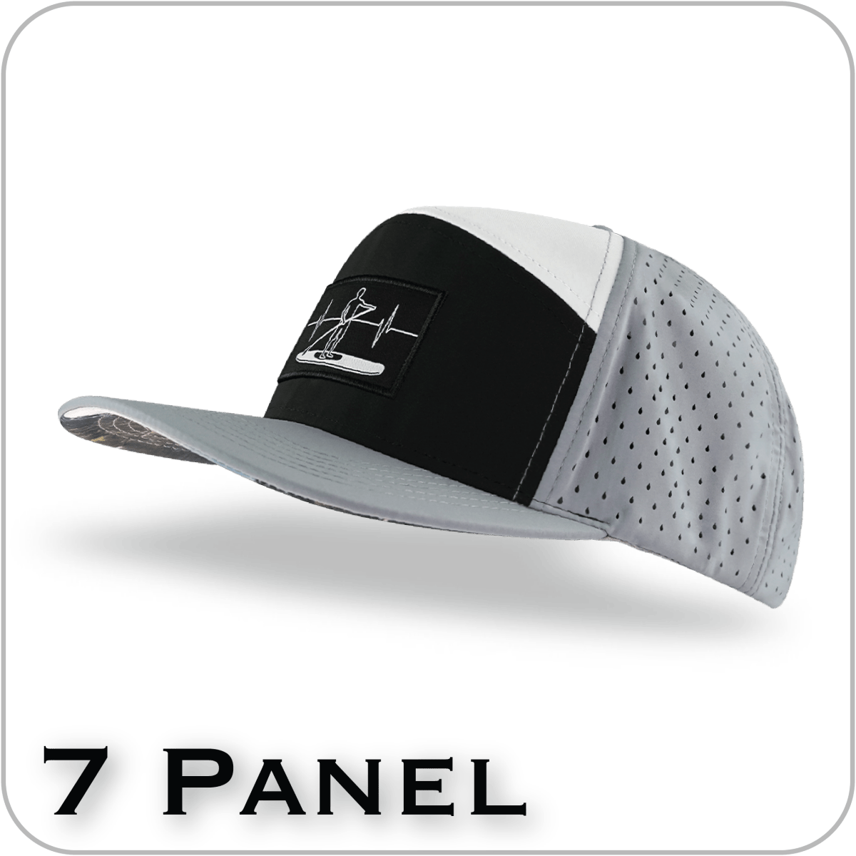 Paddle Board Flat Bill Hats Collection