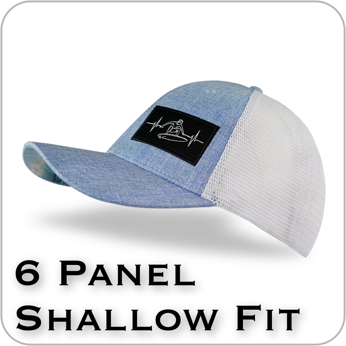 Hats Shop THB Surf Heartbeat Hat Collection Low Profile Hats