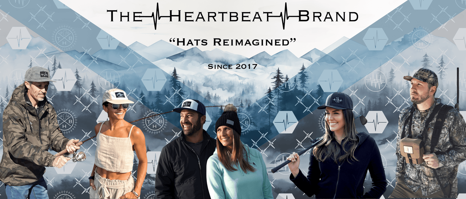 Hat Shop |The Heartbeat Brand| Men's & Women's Hats & Premium Headwear