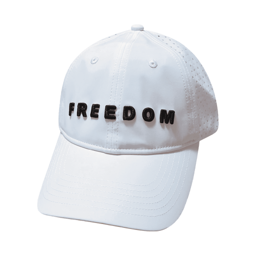 Freedom Hat Dad Hat Snapback White